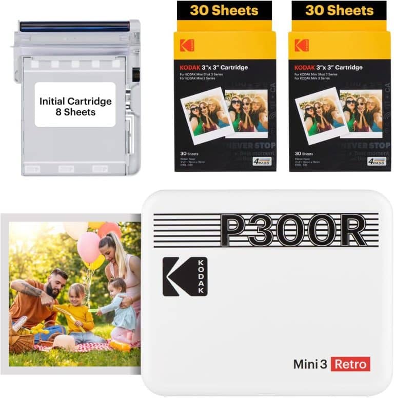 Imprimante photo portable Kodak Mini 3 Retro : test complet et verdict