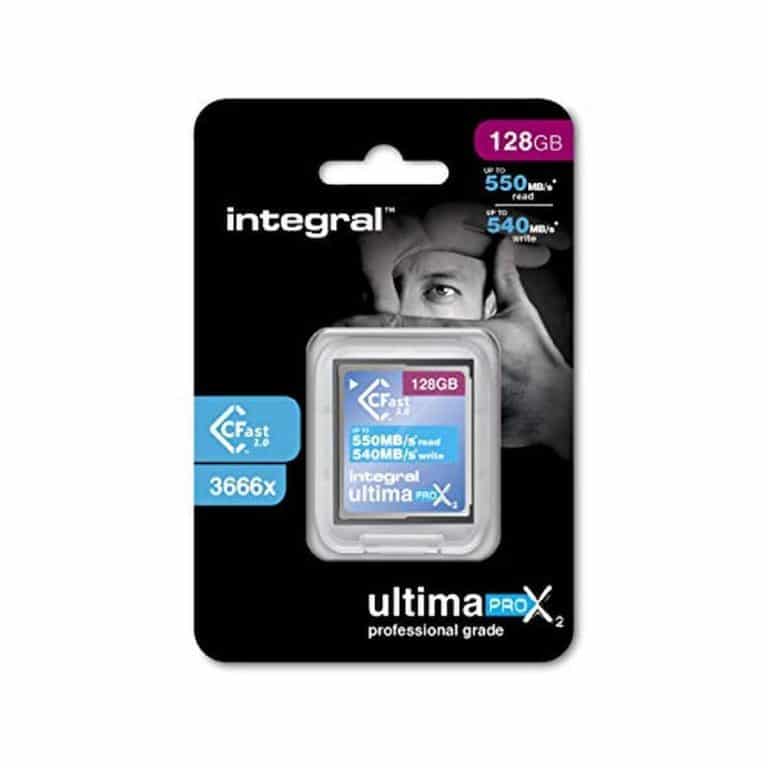 Carte mémoire Integral 128 Go CFast : ultra performance